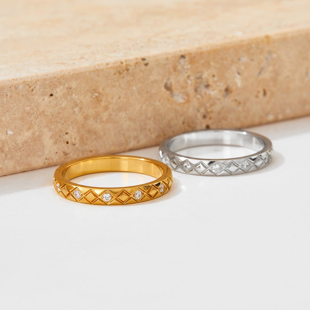 Classic Rhombus Ring – Nuran Prestige